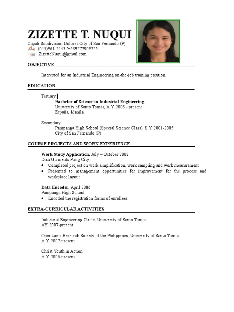 Zet Resume | PDF