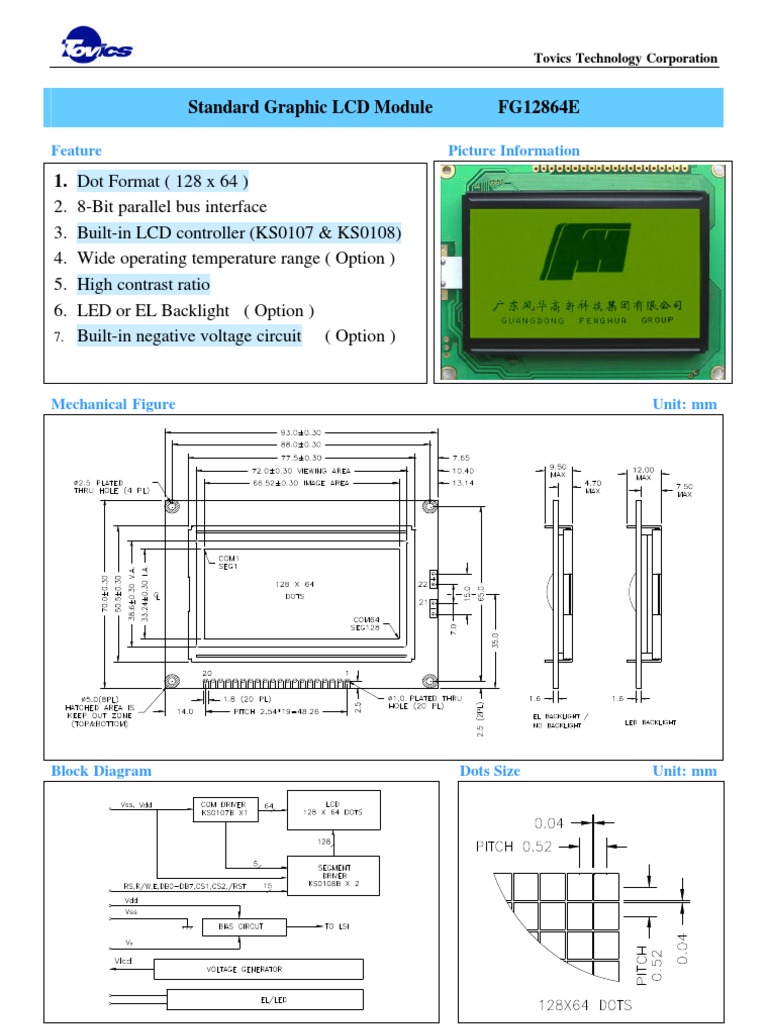 GLCD 12864e | PDF | Business | Nature