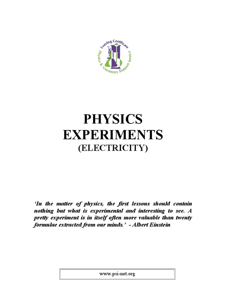 Physics A-Level Experiments | Download Free PDF | Diode | P–N Junction