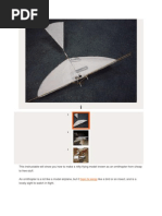 Paper Skimmer Project Guide | PDF | Drag (Physics) | Lift (Force)