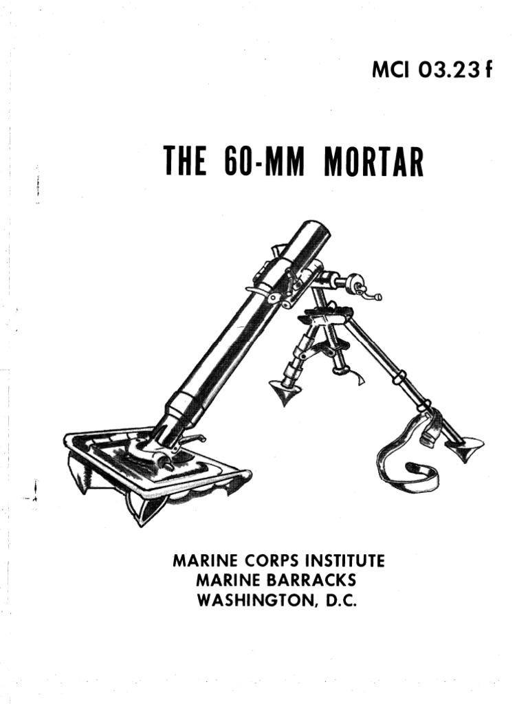 The 60-mm Mortar | PDF