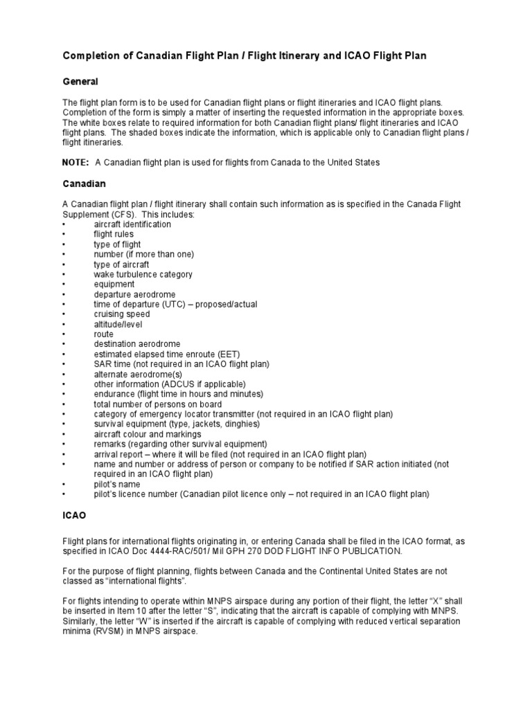 Icao Flight Plan Form | PDF | Transponder (Aeronautics) | Instrument ... Icao Flight Plan Form | PDF | Transponder (Aeronautics) | Instrument ...