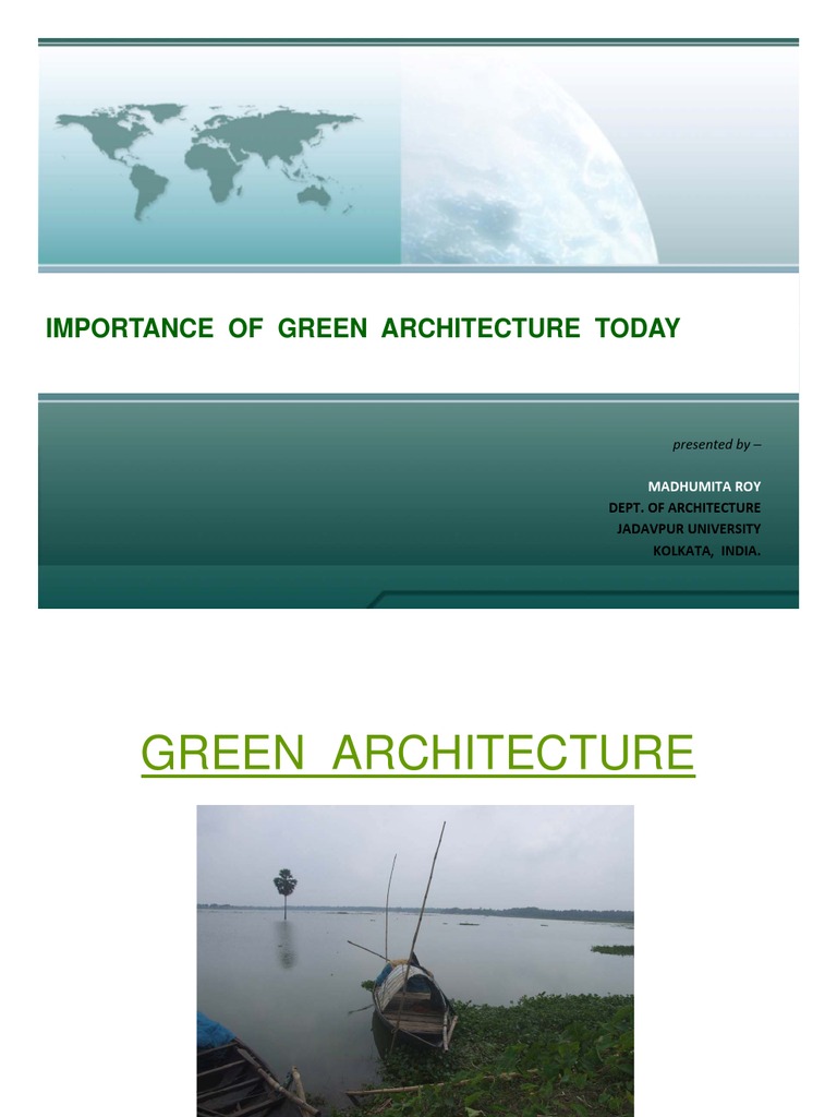 Green Architecture | PDF