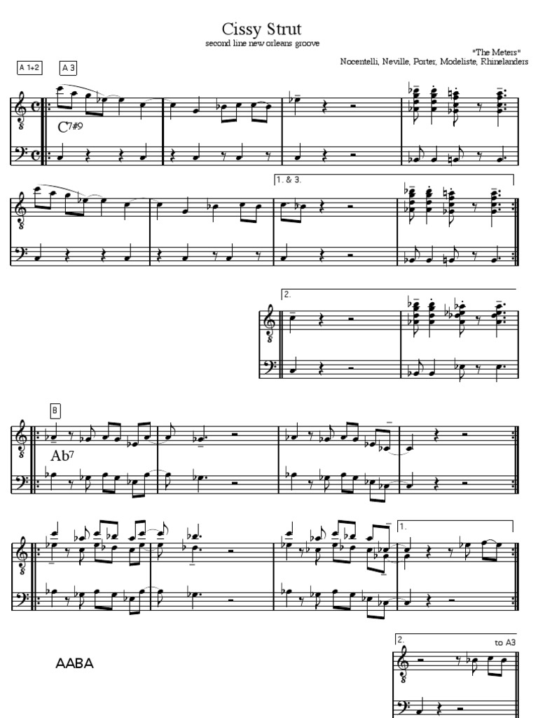 Cissy Strut by the Meters