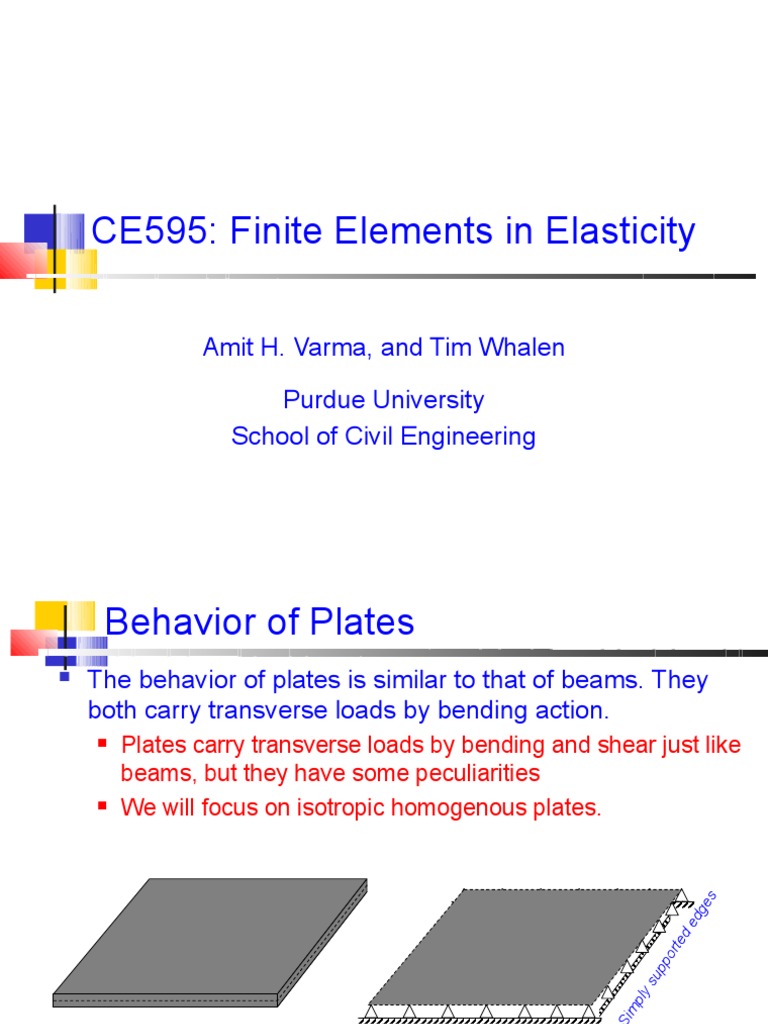 Shell Elements ABAQUS | Bending | Stress (Mechanics)