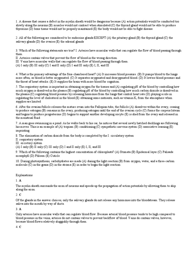 SAT Questions | PDF
