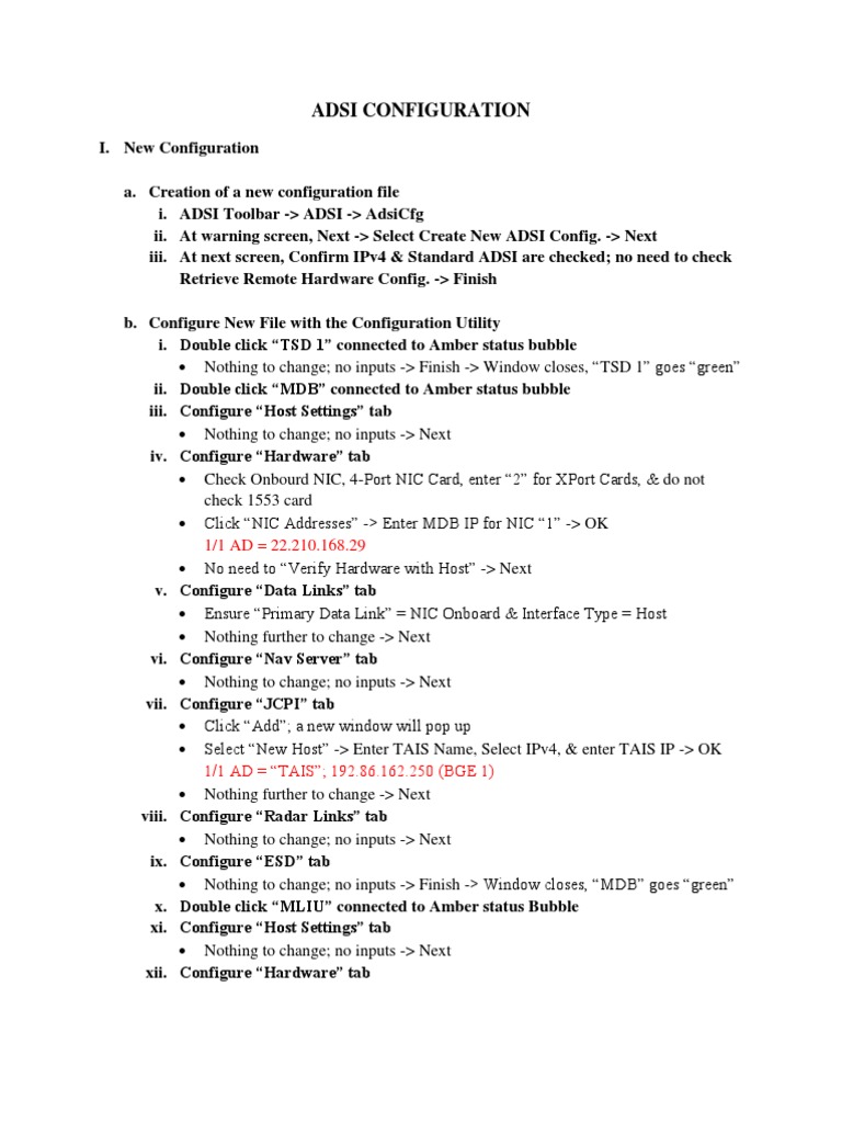 Adsi New Configuration Build | PDF | Tab (Gui) | System Software