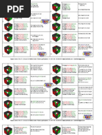 2x2 CLL Algorithms by Andy Klise | PDF