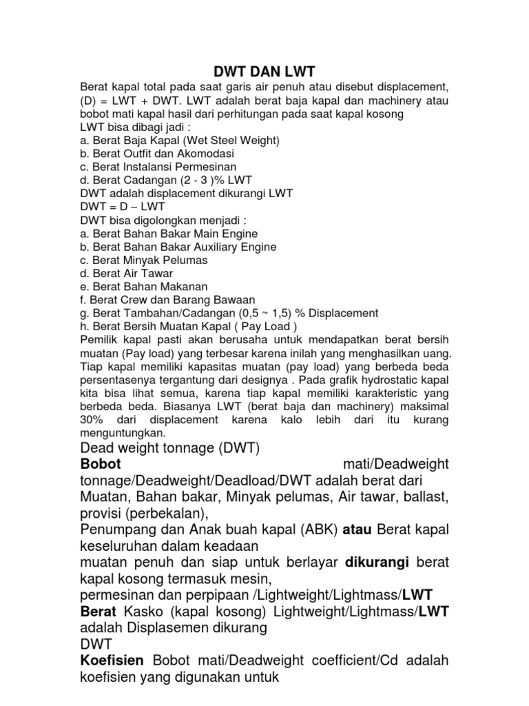 DWT Dan LWT | PDF