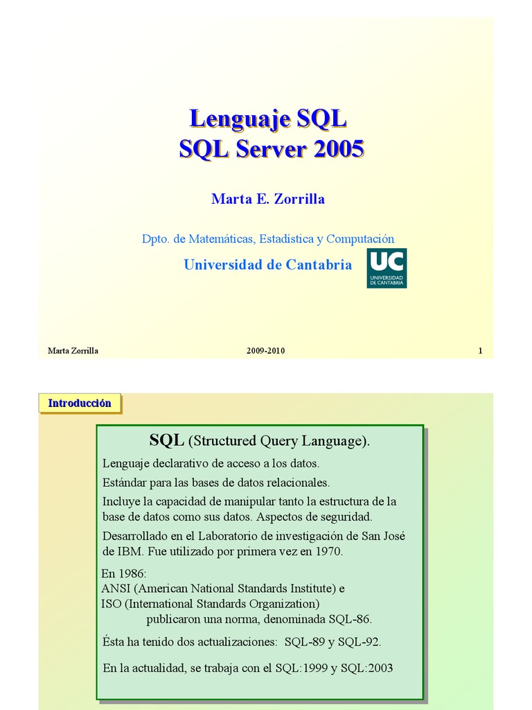 03 - LDD y LMD - SQL Server | PDF | SQL | Tipo de datos
