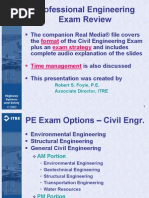 PE Civil - Construction Ebook Practice Exam-2059843 | PDF | Concrete ...
