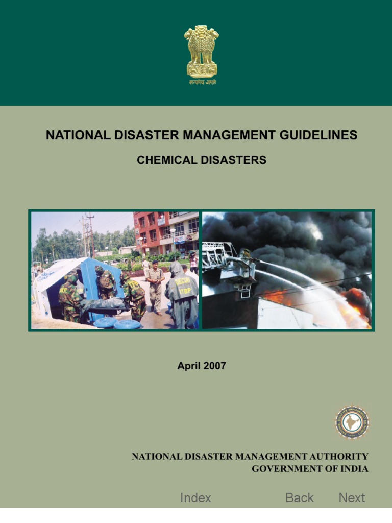 Ndma .. Chemical Disaster Guidelines | PDF | Emergency Management ...