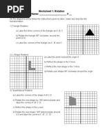 Rotations Exercise Guide | PDF