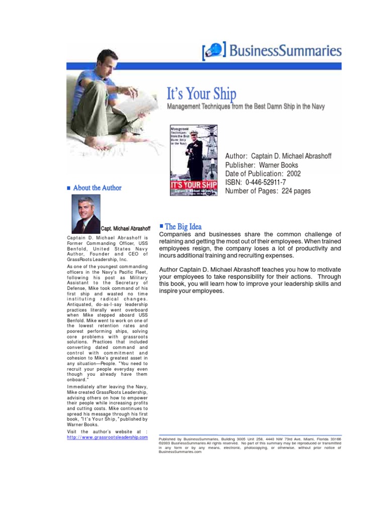 Its Your Ship | PDF