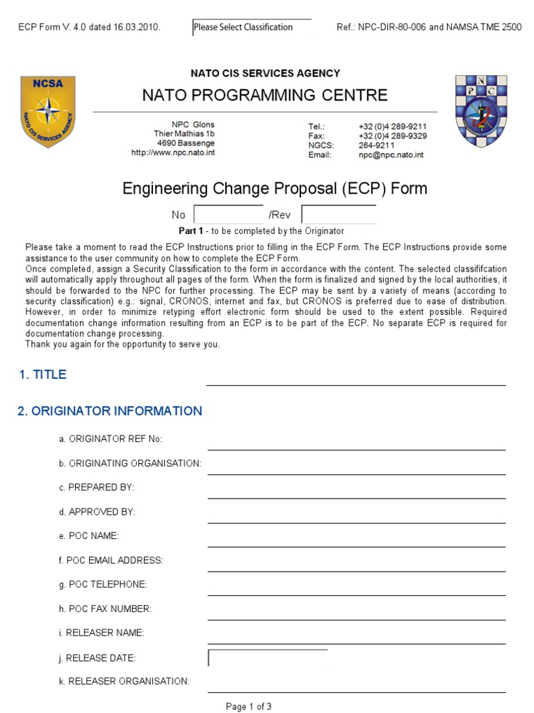 Ecp Form | PDF | Computer Engineering | Information Technology Management