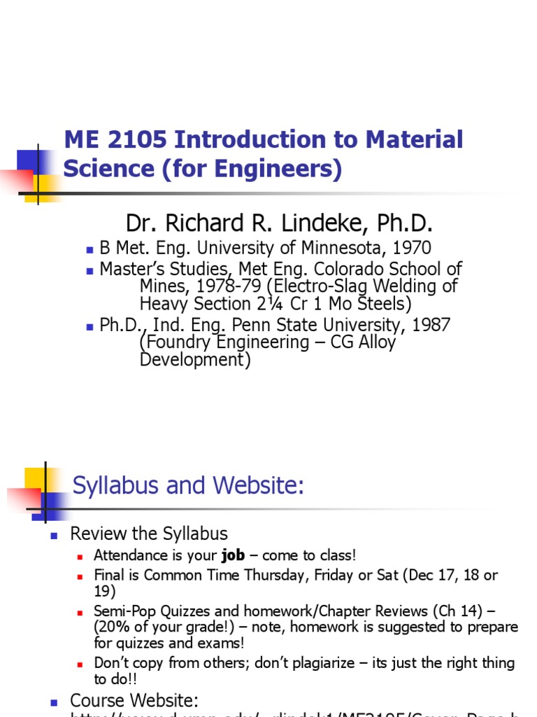An Introduction To Materials Science For Engineers | PDF | Ceramics ...