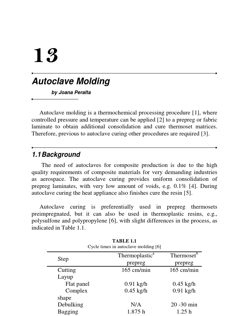 Autoclave Molding | PDF | Composite Material | Manmade Materials