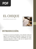 Tipos de cheques en Perú: guía completa | PDF | Bancos | Cheque