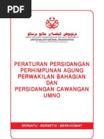 Contoh Notis Persidangan Tahunan Caw Umno | PDF