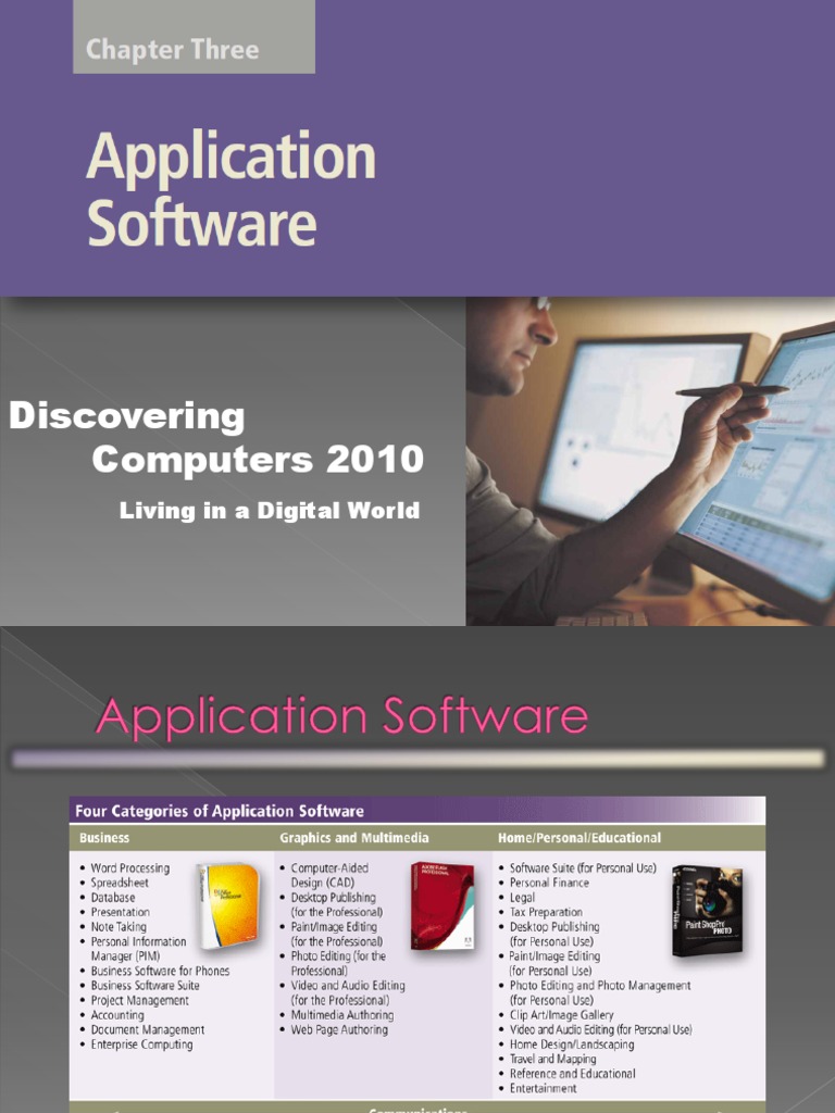Lecture 5 Application Software | PDF | Personal Computers | Software