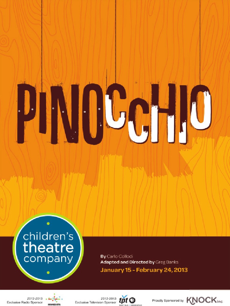 Pinocchio Program | PDF | Theatre | Performing Arts