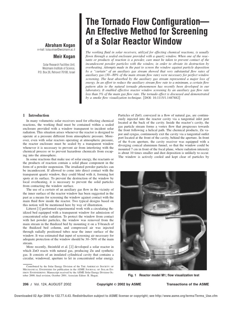 Tornado Flow Configuration | PDF