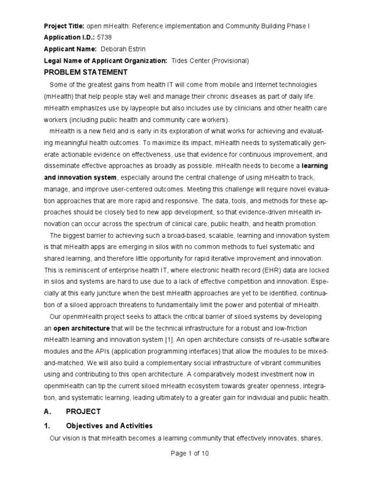 RWJ CHCF Final | Download Free PDF | Application Programming Interface ...