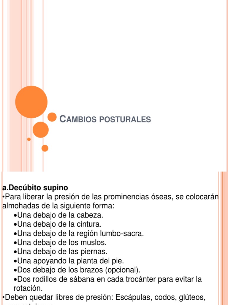 Cambios Posturales | PDF | Términos anatómicos de ubicación | Hombro