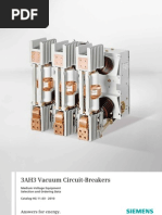 Siemens 3AH3 VCB Operating Manual | PDF | Electrical Connector | Switch