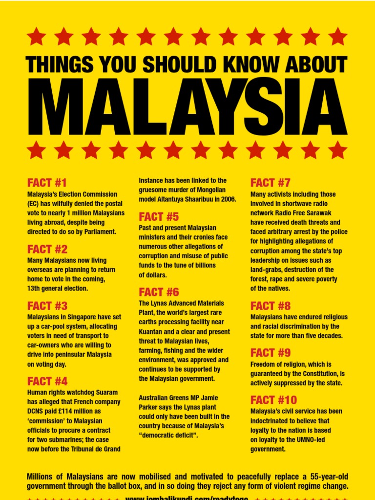 Malaysia Facts | PDF