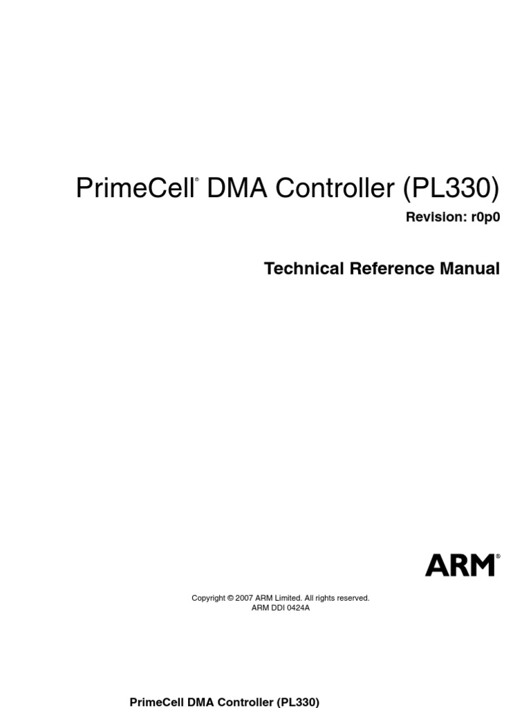 Dma Controller | PDF | Cpu Cache | Arm Architecture