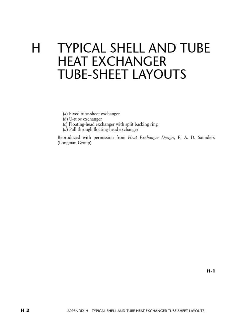 Tubesheet Layout | PDF | Sustainable Building | Chemical Engineering