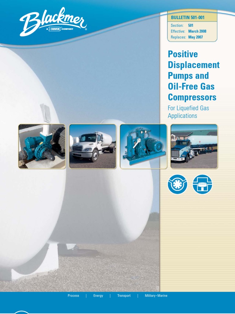 LPG Blackmer Pumps | PDF | Gas Compressor | Pump