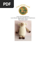 Red Cross Trauma Teddy Pattern | PDF | Knitting | Yarn