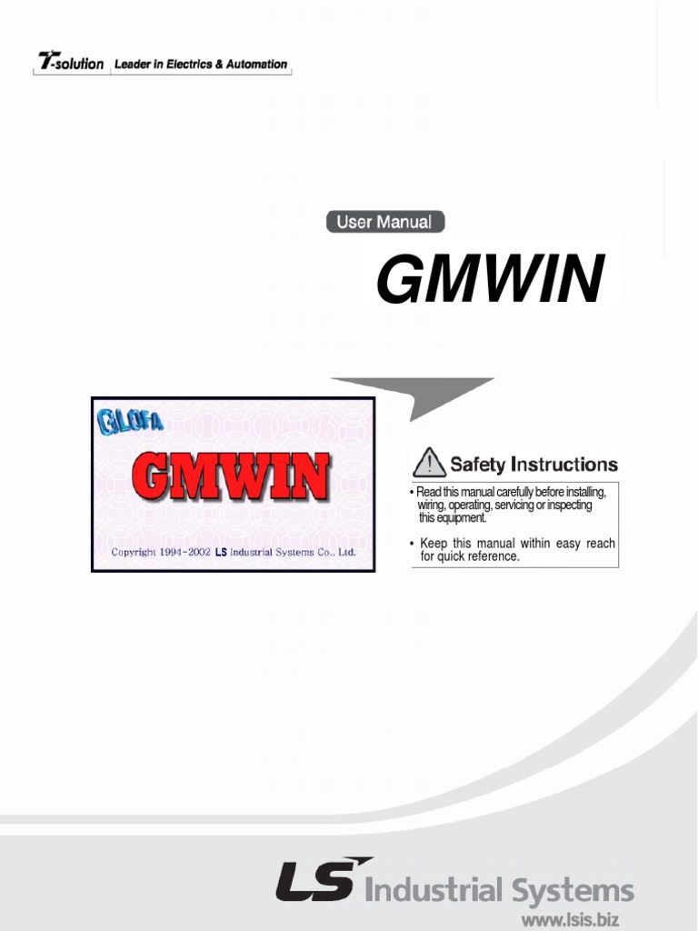 GMWIN PLC Programming Guide | PDF | Programmable Logic Controller | Subroutine