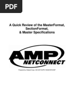 The Current MasterFormat Divisions | PDF | Building Technology ...