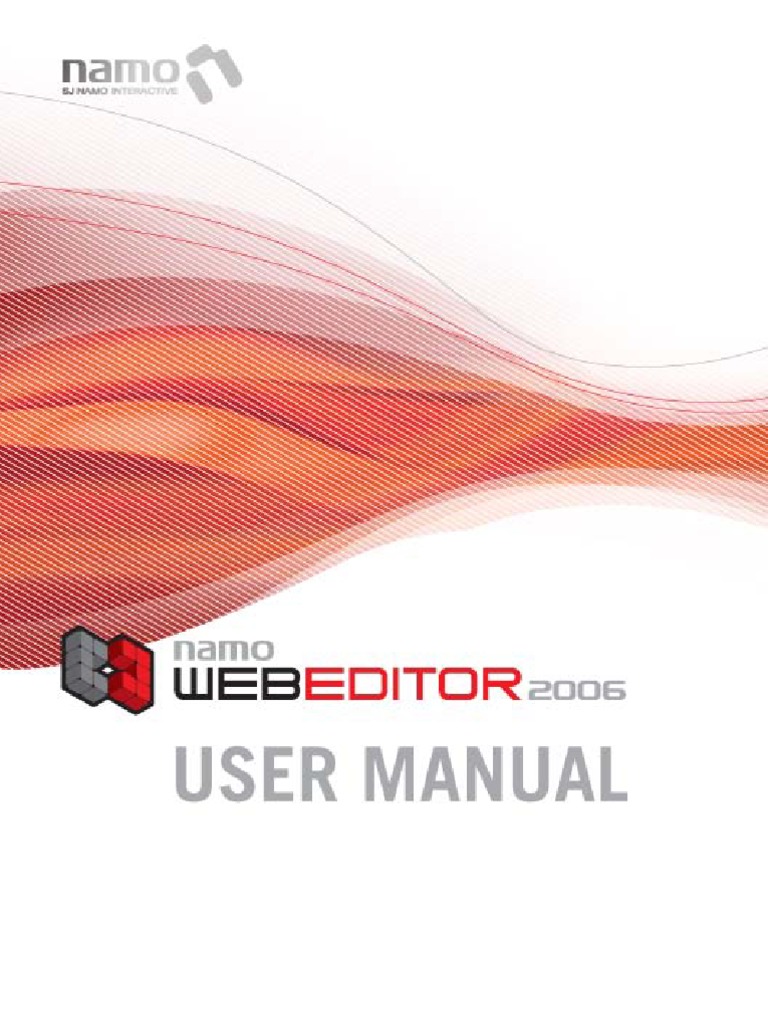 Namo WebEditor 2006 (Manual) | PDF | Html Element | Html