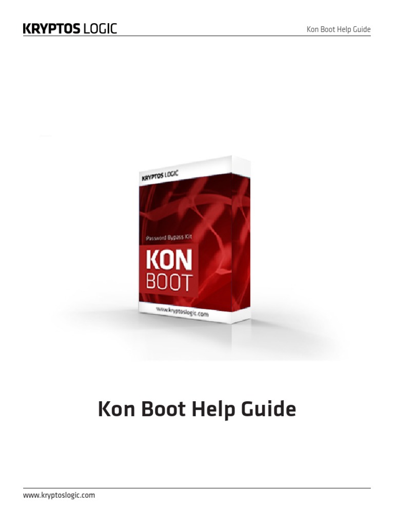Kon Boot Help | PDF | Booting | Computer Virus