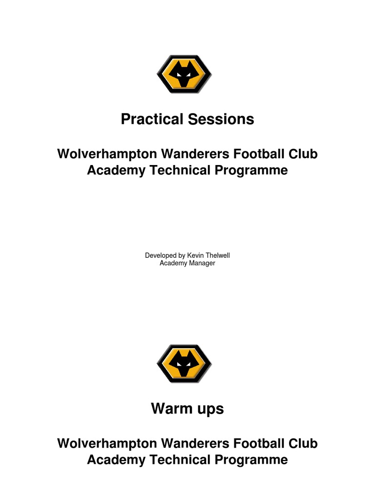 Soccer Technical Programme | PDF | Forward (Association Football ...