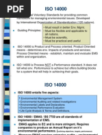 ISO 14000 SERIES and Other Relevant Standards | PDF | Life Cycle ...