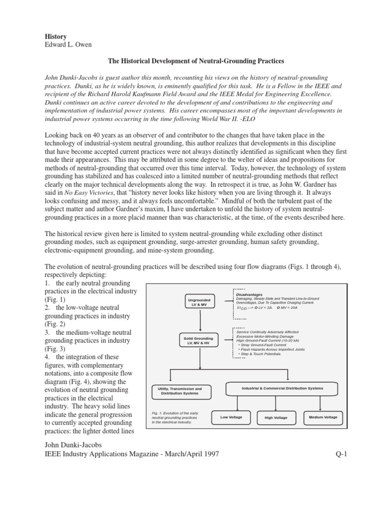 Neutral Grounding | PDF | Electric Power System | Alternating Current