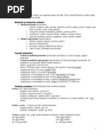 Moduri Si Timpuri Verbale | PDF