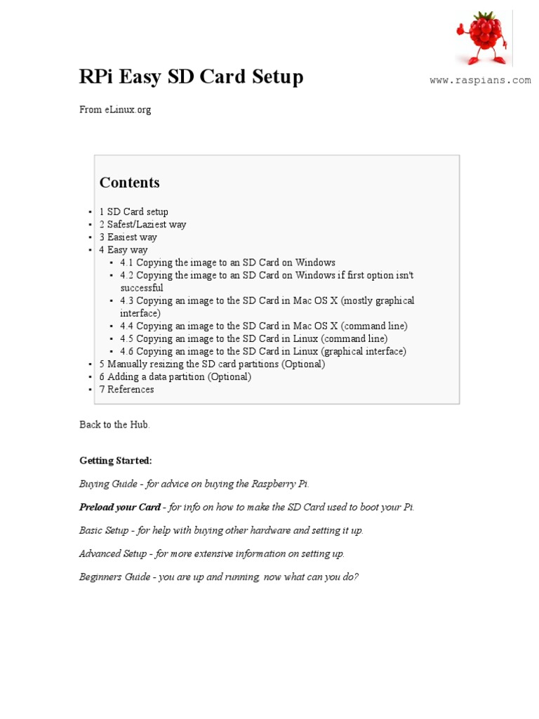 RPi Wiki | PDF | Usb | Hdmi