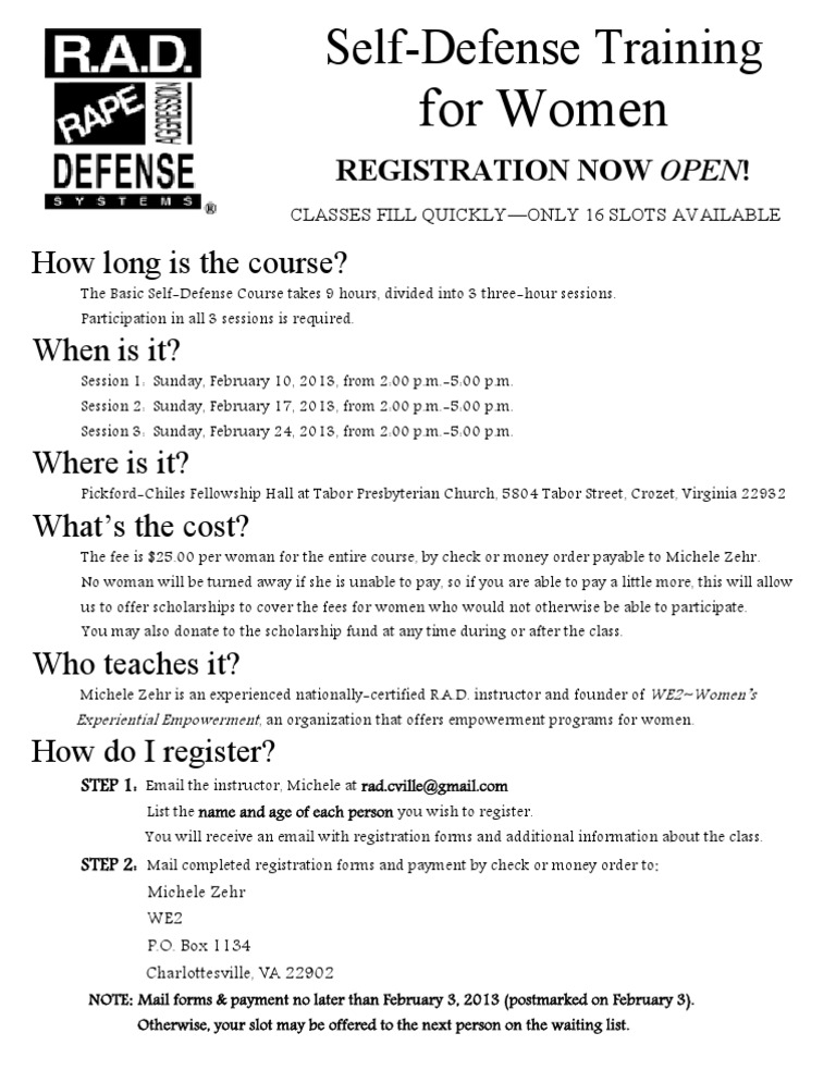 RAD Registration Announcement | PDF