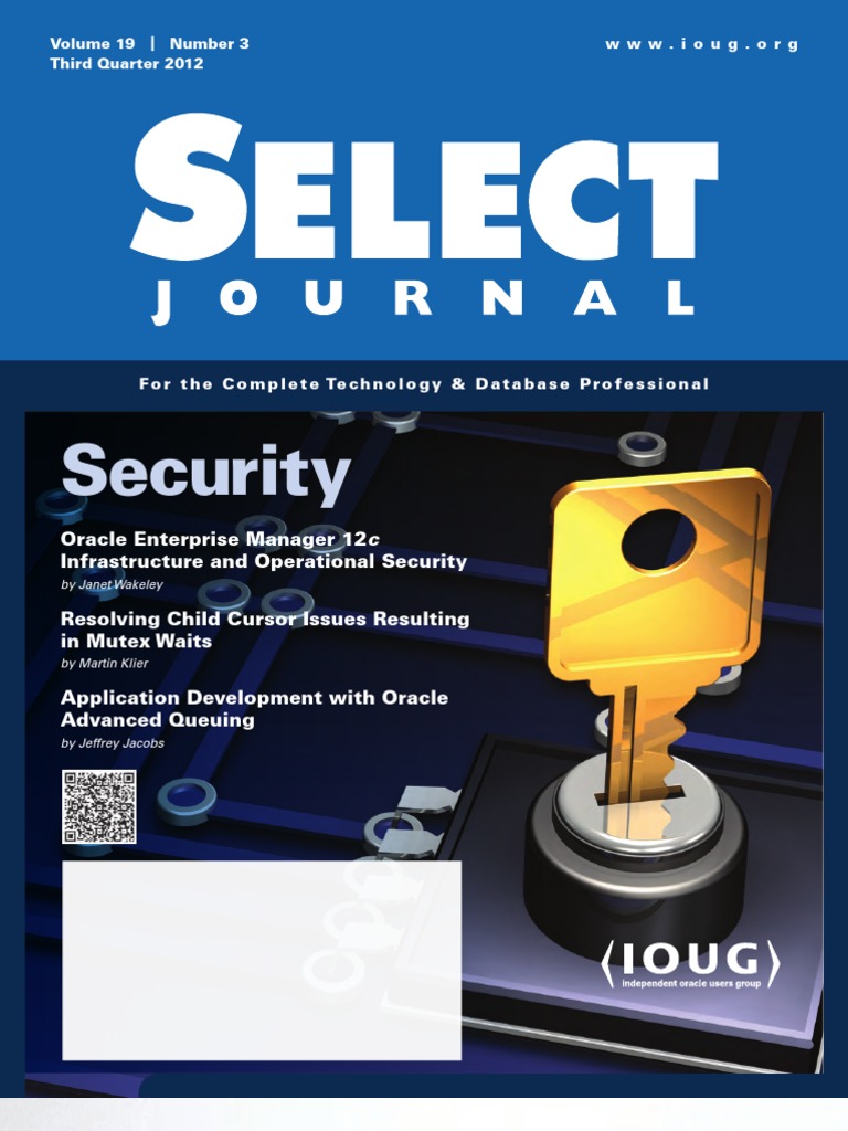 IOUG SELECT-Q312 Final | PDF | Transport Layer Security | Sudo
