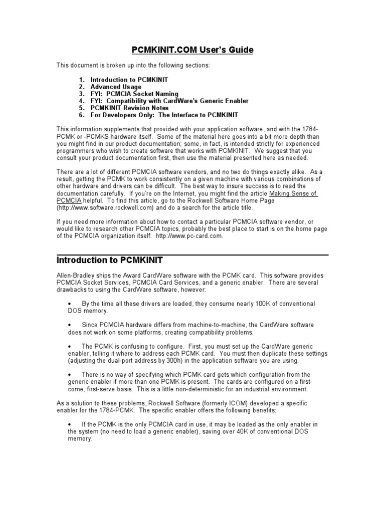 PCMKINIT | PDF | Command Line Interface | Software Bug