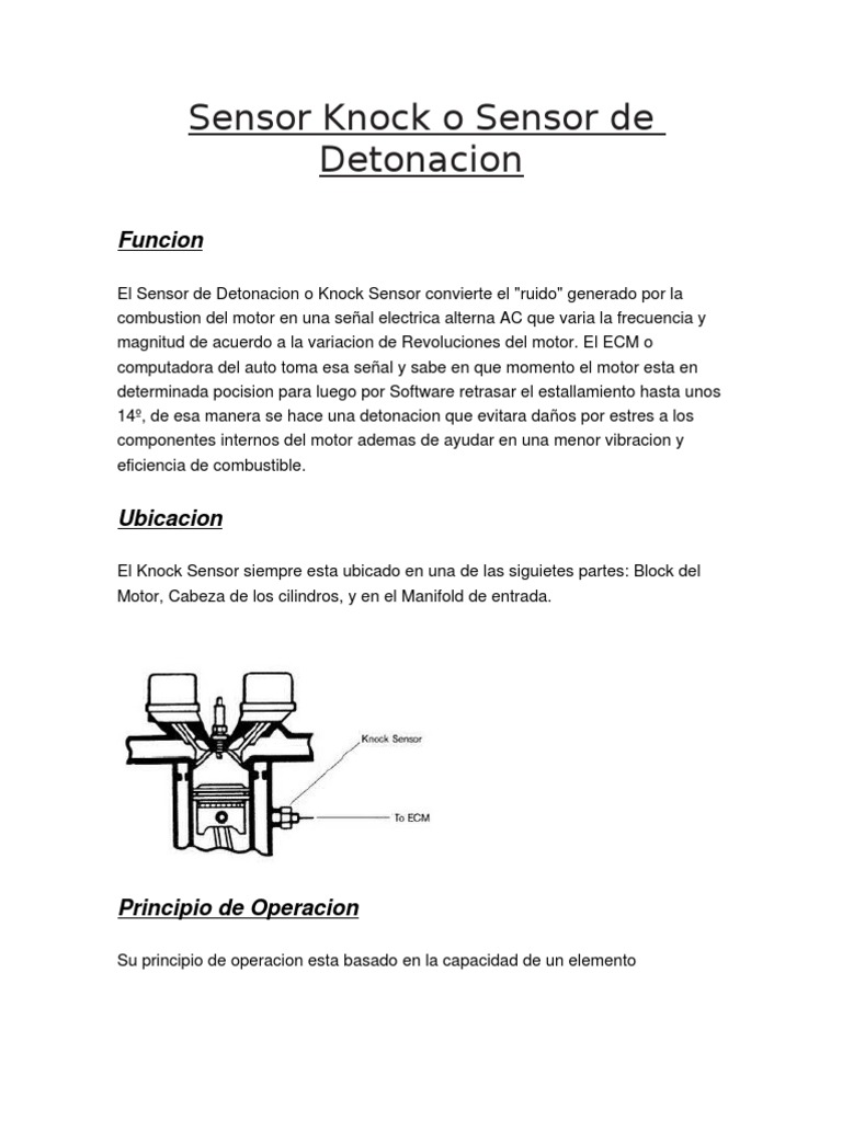 Explicación detallada sobre el funcionamiento, ubicación, pruebas y ...
