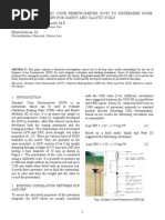 Dynamic Cone Penetration Test | PDF | Geotechnical Engineering | Soil