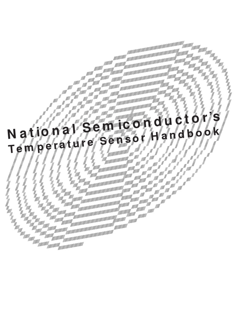 National Semiconductor' S: Temperature Sensor Handbook | PDF ...