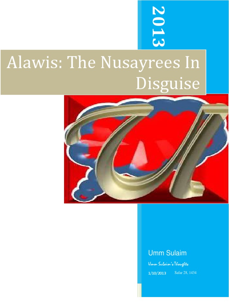 Alawis: The Nusayrees in Disguise | PDF | Ali | Shia Islam